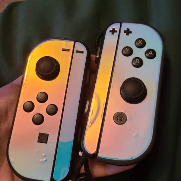 Nintendo Switch Joy Con Decals | Custom Made Skin | Holographic ...