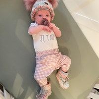 Custom Knit Hat Tiny Heart Knit Toque for Baby and Kids - Etsy Canada