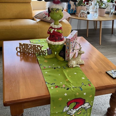 Hello Pumpkin Table Runner Fall Table Decor Leaves Table - Etsy