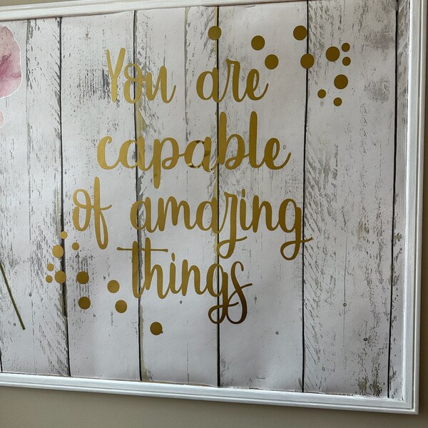 You Are Capable of Amazing Things - Wall Vinyl Sticker Family Kids Room ...