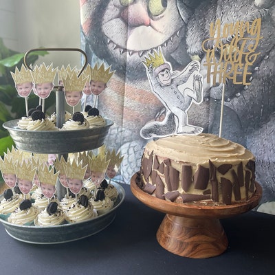 Where the Wild Things Are Printable Cake Topper, Boat Cake Topper, Wild ...