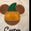 Cute Girly Mouse Ears Applique Monogram Design 2 Sizes 4X4, 5X7 Instant ...
