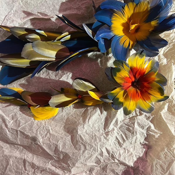 33” Waist /hips Natural Organic Wild Palm Leaves, Indigenous Handmade ...