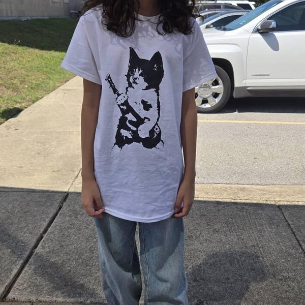 Rockstar Kitten Y2K Shirt 90s Aesthetic Vintage Kitten Y2K Tshirt ...