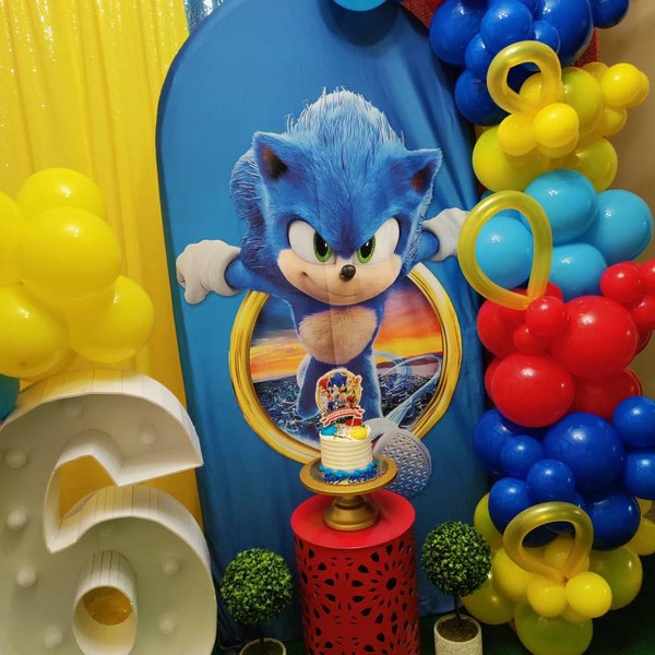 Sonic Backdrops/ Backdrop Covers for Party/party Decor Background - Etsy
