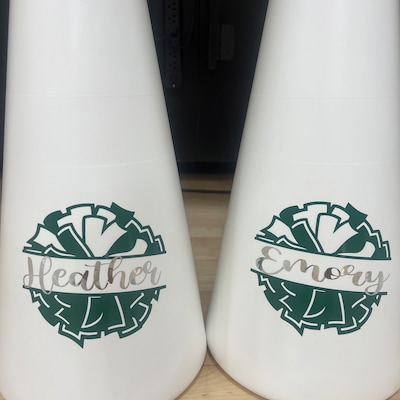 Cheer Team Decal Bundle Cheerleader Decal Cheer Pom Pom - Etsy