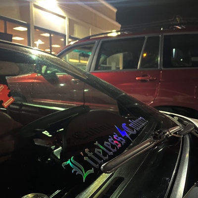 Custom Text Decal Sticker Vinyl Lettering Personalize Your Own Create ...