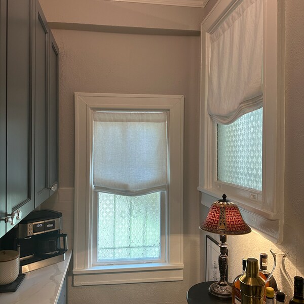 Motorized Roman Shades, Cordless Remote Control Mechanism, Newest ...