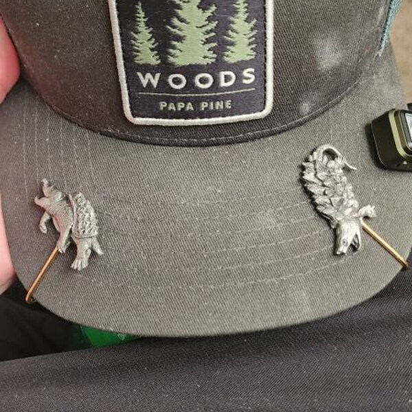 New.alligator Snapping Turtle Hat Clip - Etsy