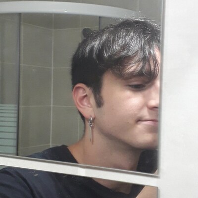 One Double Stick Dangle Stick Earring Male Stick Dangle Stick Long ...