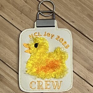 Donut Key Fob in the Hoop Machine Embroidery Designs ITH Project ...