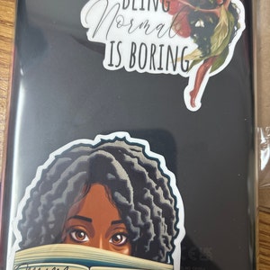 I Know You Lying Sticker, IKYL, Black Woman Who Loves to Read, Black ...
