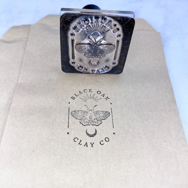 Custom Return Address Stamp, Rubber Stamp, Small Business Stamp ...