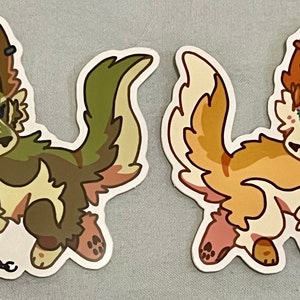 Lycaon Rose Vinyl Sticker - Etsy