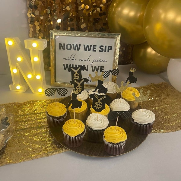 10 the Notorious BIG ONE Sign Bundle-first Birthday Party Decor Biggie ...