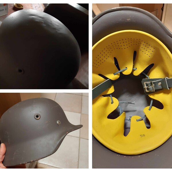 Original Finnish WWII M40 M55 Steel Helmet [GG4055] - Etsy