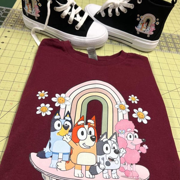 Dad Bluey Dad Hug PNG PDF SVG Eps Dxf for Your Custom Designs - Etsy