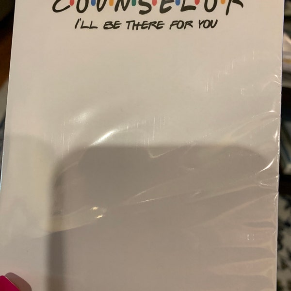 Counselor Notepads, Back to School Gift, Teacher Appreciation Gift ...