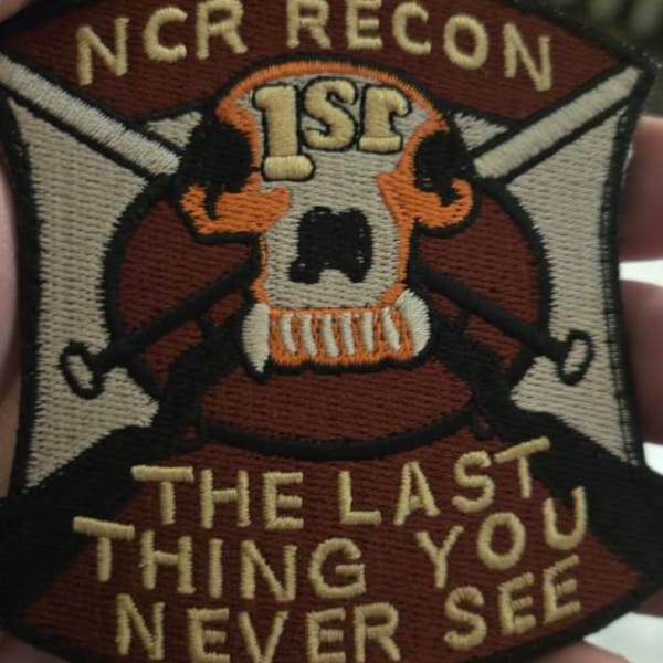 Fallout New Vegas Inspired NCR Recon Sniper Cosplay Gamer Patch Hook ...