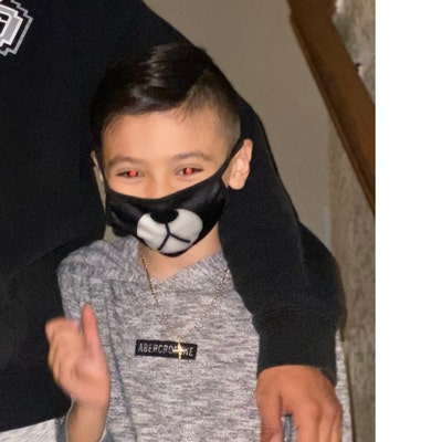 Rubik's Cube Face Mask, Rubik's Mask, Kids, Reversible, Reusable ...