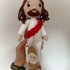 PATTERN: Jesus Crochet Amigurumi, Jesus Stuffed Doll, Jesus Amigurumi ...