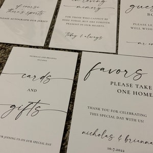 JENNA Uninvite Wedding Invitation Card, Downsizing Wedding Guest List ...