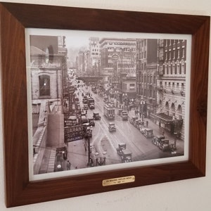 Engraved Solid Brass Plate Picture Frame Art Label Name Tag - Etsy