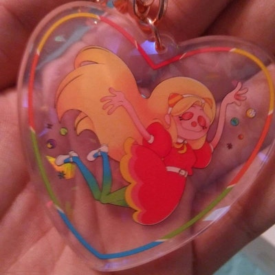 Julie Joyful welcome Home Two-sided Holographic Charm - Etsy