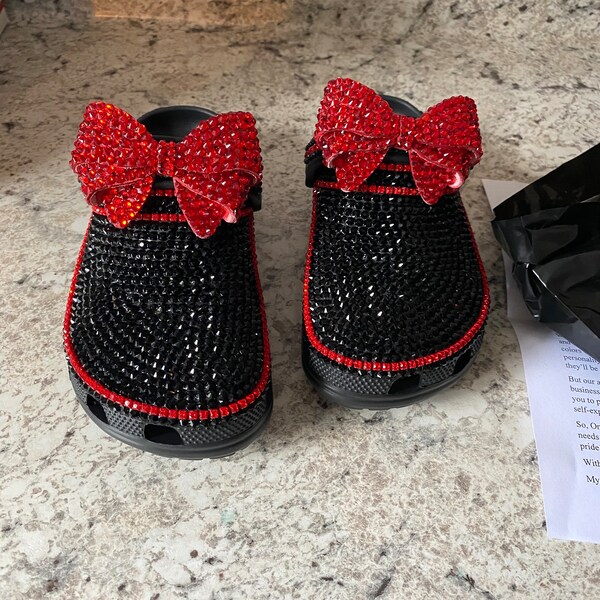 Custom Bling Designs for Women's Clogs | Bedazzled Crocs | Birthday ...