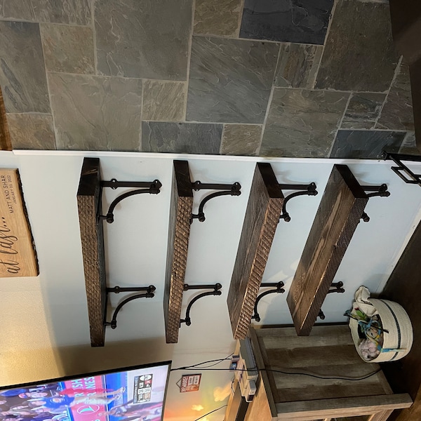 Heavy Duty, Brown, Farm House, Farmhouse Brackets, Rustic, Bracket ...