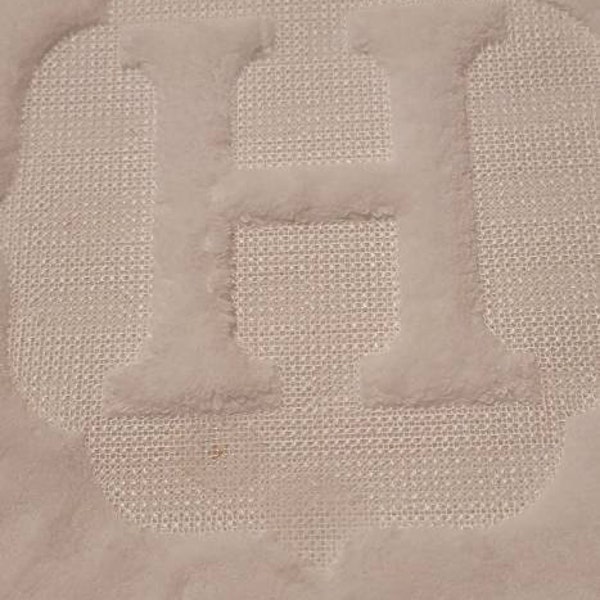 Embossed Machine Embroidery Alphabet, Monogram Towel Font, 5 Sizes, A-Z ...