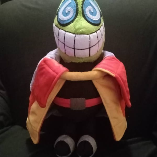 Lord Fawful of Mario 15" (38 Cm) Plush Toy the Cloak is Removed - Etsy