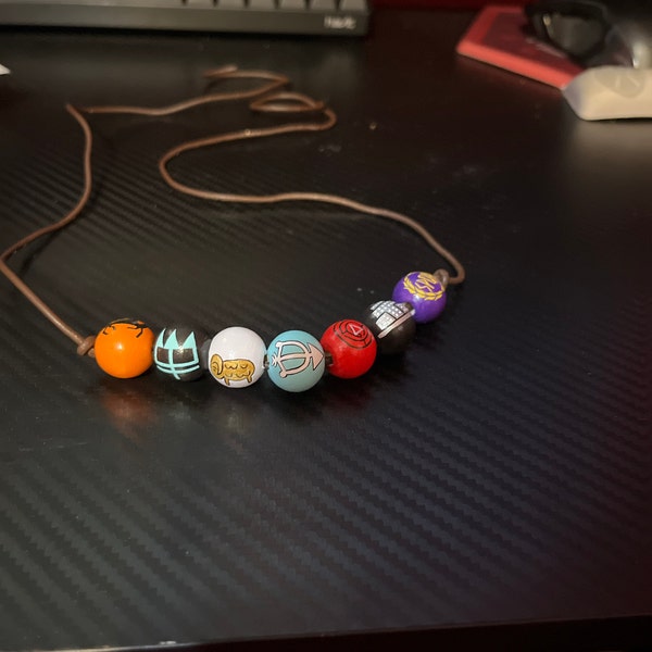 Titan's Curse Edition Annabeth's Camp Half Blood Bead Necklace With ...