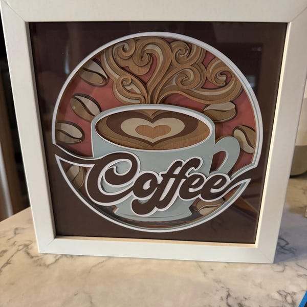 Cheerleading Shadow Box Svg, Shadow Box Svg, Cheerleading Svg, Cheer ...