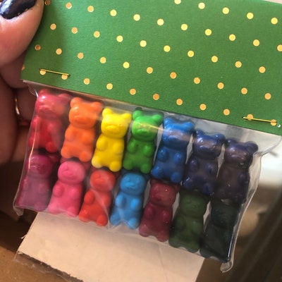 Gummy Bear Crayon Set - Etsy