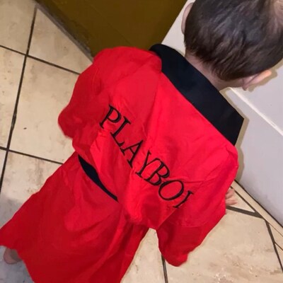 Hugh Hefner Robe Halloween Halloween Robe Halloween Dress - Etsy