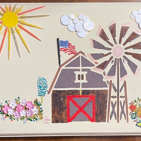 Barn Stencil, Reusable Stencil for Painting, 466 - Etsy