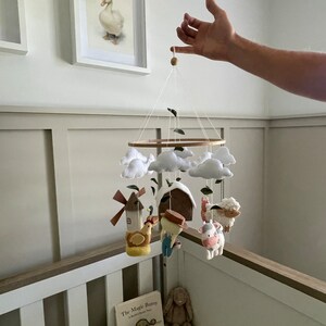 Dragon Nursery Baby Mobile, Baby Boy Mobile, Felt Hanging Toy, Fantasy ...