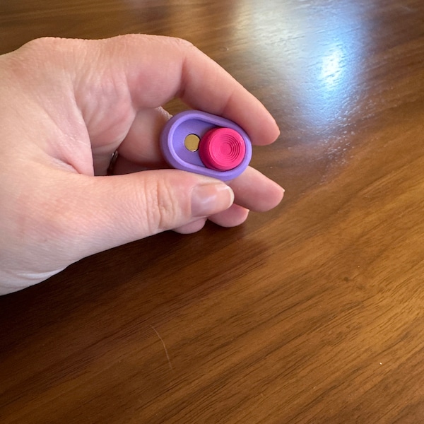 3D Printed Customizable Magnetic Haptic Slider Fidget Toy - Desk Toy ...