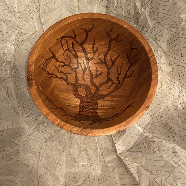 Custom Wood Burning Patterns: Swirly Tree // Easy Pattern Template ...