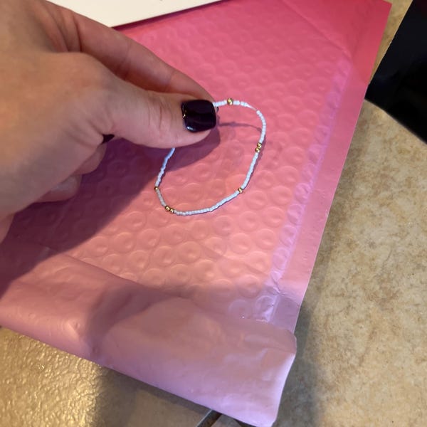 4 Beaded Bracelet Stack | 2.5mm 3mm 4mm 5mm Gold Filled Bead Bracelet ...