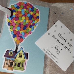 Up House Sticker / up Balloons Decal / up Movie Inspired Sticker / up ...