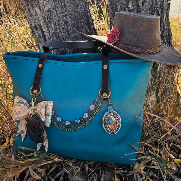 Leather Purse Tassel Flair - Etsy