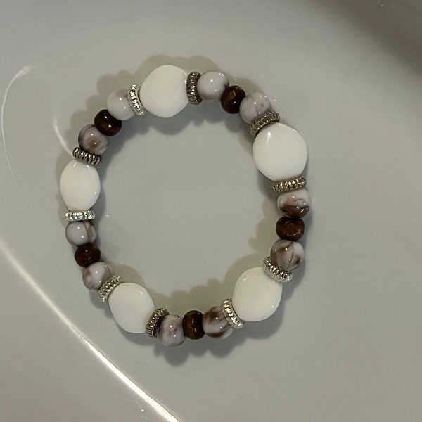 Handmade Rhodonite Bracelet, Handmade Gemstone Bracelet, Renewal ...