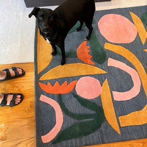 Aracelli Handmade Tufted Woolen Rug/ Bedroom Rug/ Living Room - Etsy