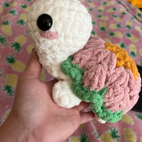 Flower Shell Turtle | NO SEW | Crochet Patterns | Quick Crochet ...