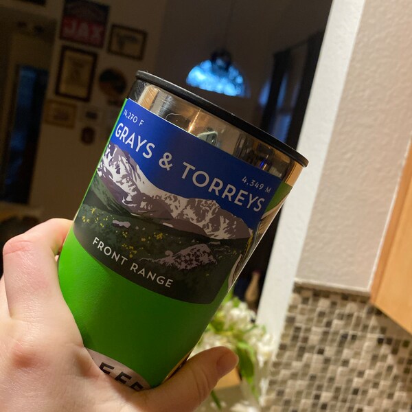 Mount Wilson Colorado 14er Magnet - High Quality, Durable, 14er ...