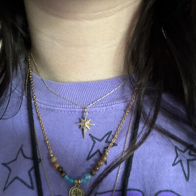 14K 18K Solid Gold Small Tiny Charms, Dainty Everyday Gold Figures for ...