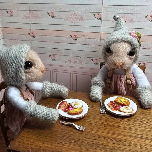 Miniature Wreath, Miniature Decor, Dollhouse Accessories, Dollhouse ...