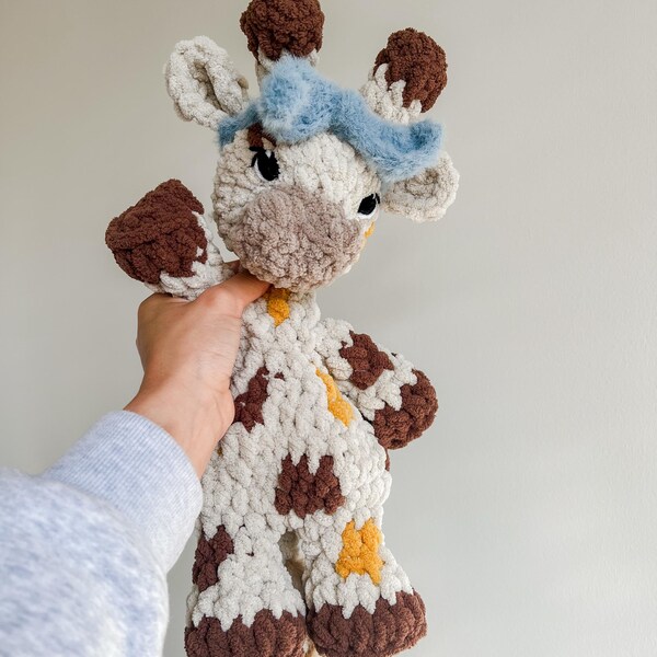 Gentry the Baby Giraffe Crochet Pattern | No Sew Low Sew Crochet ...